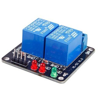 บอร์ด Relay 2 ช่อง 5V Relay Module 5V 2 Channel isolation control 250V ...