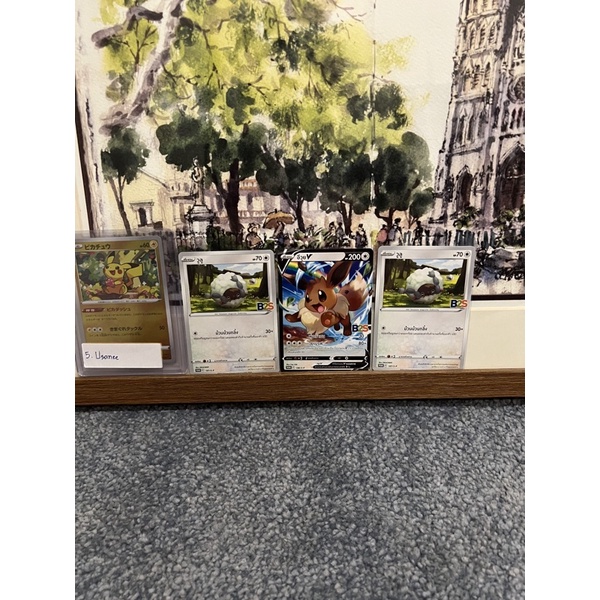 การ์ดโปเกมอน Promo(โปรโม) B2S อีวุย วูลู | Shopee Thailand