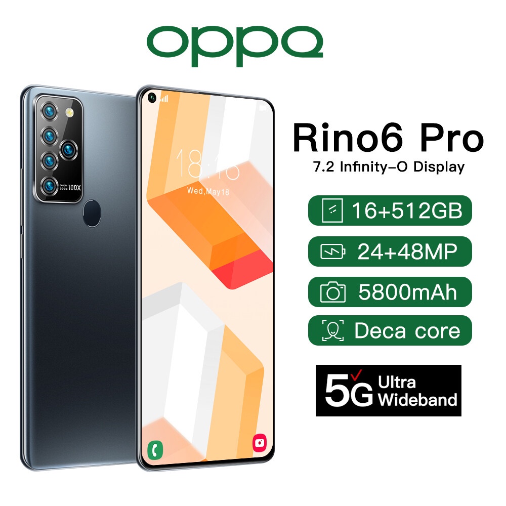 oppo Rino6 pro สมาร์ทโฟนรองรับ4G โทรศัพท์มือ15g smartphone โทรศัพท์ ...