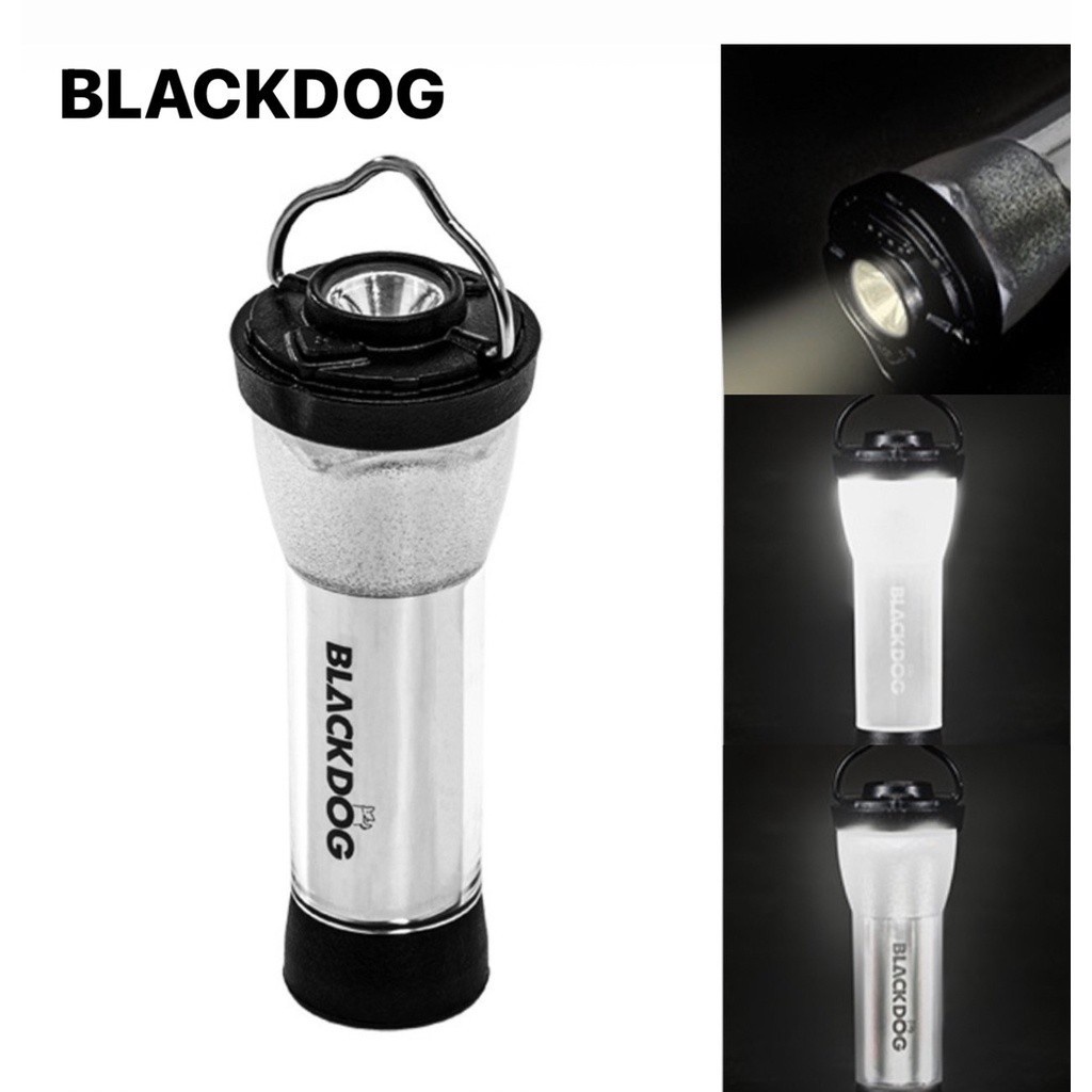 ⛺ พร้อมส่งในไทย 🔥 ไฟฉายแคมป์ปิ้ง + แถมฐานแม่เหล็ก BLACK DOG LED Light ...