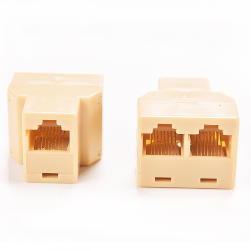 RJ45 Ethernet Cable LAN Port 1 To 2 Socket ตัวแยกสายแลน 2 ช่อง | Shopee ...