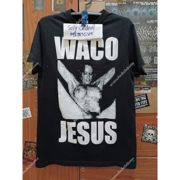 เสื้อวง waco jesus มือหนึ่ง (brutal death metal) | Shopee Thailand