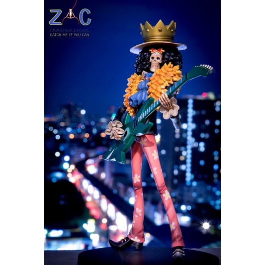 วันพีช ฟิกเกอร์ บรู๊ค ไม่มีกล่อง One Piece Figure Brook DXF Grandline ...