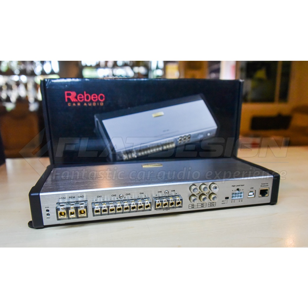 Rebec A8 II In 6 Ch Out 8 Ch DSP ของใหม่ตัวโชว์ (พร้อมส่ง) | Shopee Thailand