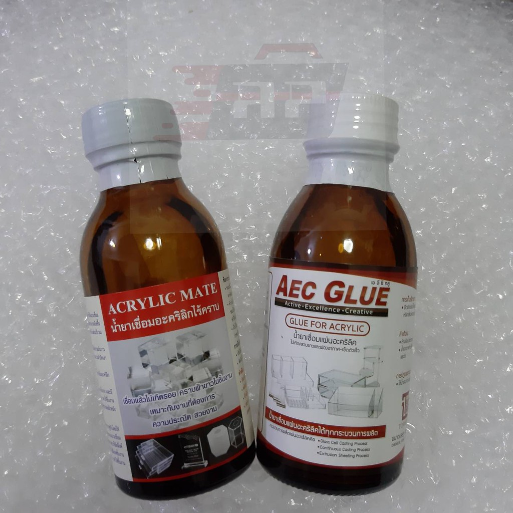 น้ำยาเชื่อมอคริลิค ชนิดไร้คราบ Acrylic Mate 100g, Aec 110g(เลือกได้ในตัวเลือก) | Shopee Thailand