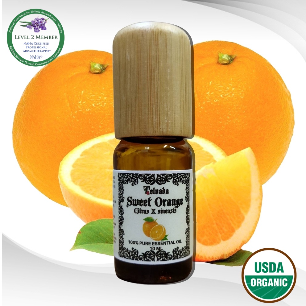 Orange Cold Pressed Essential Oil Organic น้ำมันหอมระเหย ผิวส้ม ออร์แกน ...