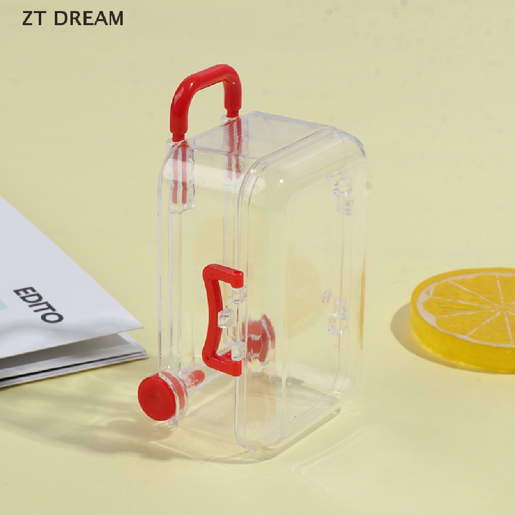 ZTD Mini PlasticTravel Suitcase Luggage Box Doll Accessories Furniture ...