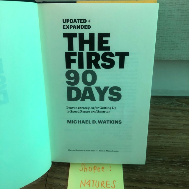 The first 90 days by Michael D. Watkins | Shopee Thailand