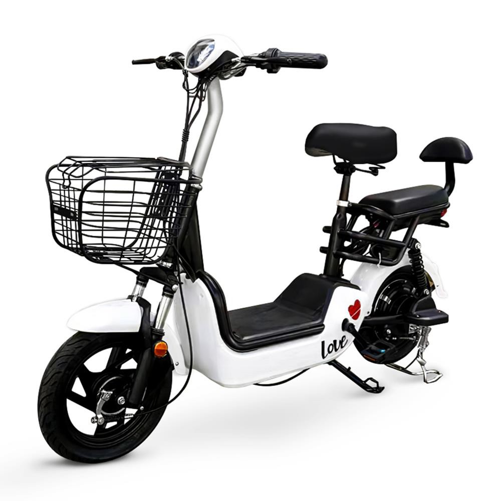 Electric scooter bike ELECTRIC BIKE EM LOVE 14” WHITE bike Sports ...