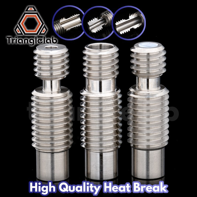 TRIANGLELAB High quality heat break for E3D V6 Volcano heater block 1 ...