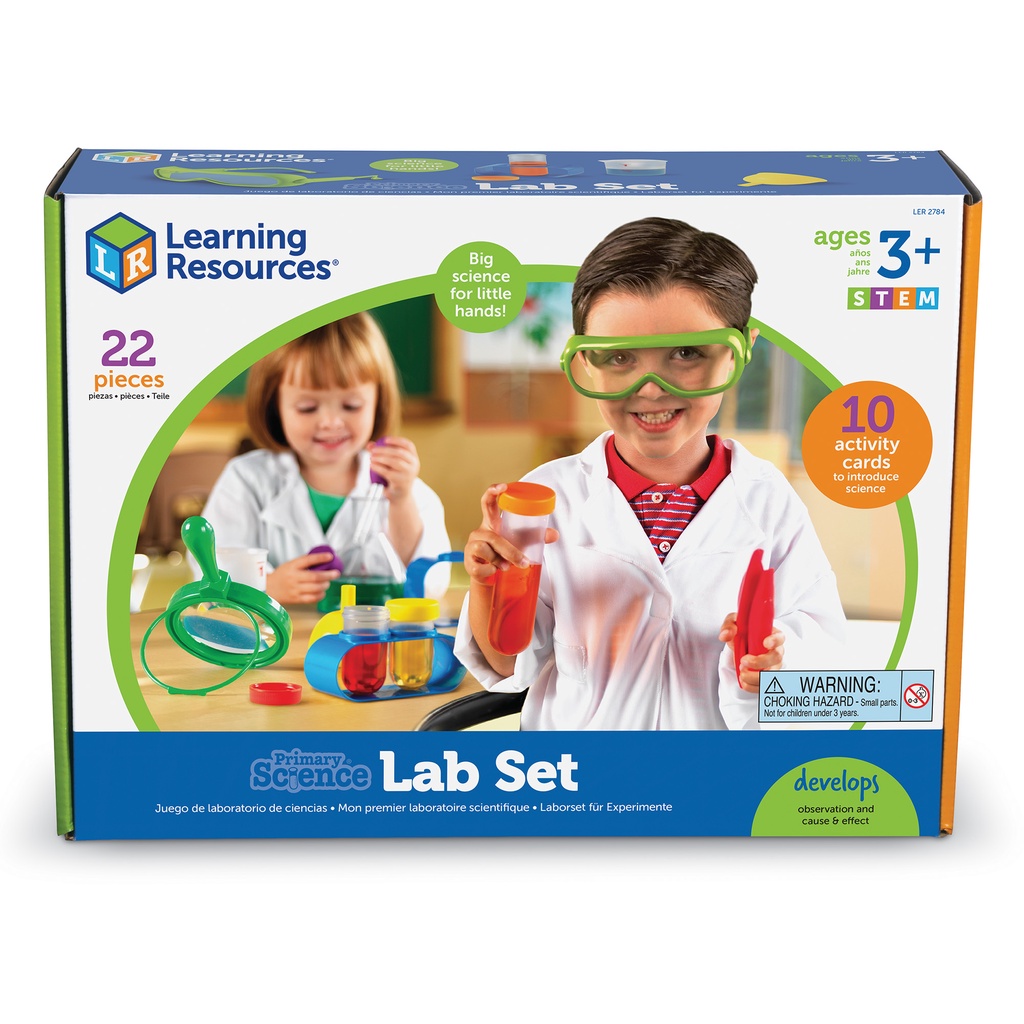 Learning Resources, Primary Science Lab Set ชุด ห้องทดลองวิทย์เบื้องต้น ...