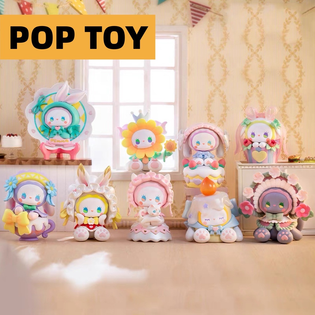 【ของแท้】ตุ๊กตาฟิกเกอร์ Emma Birthday Party Series Blind box น่ารัก ...