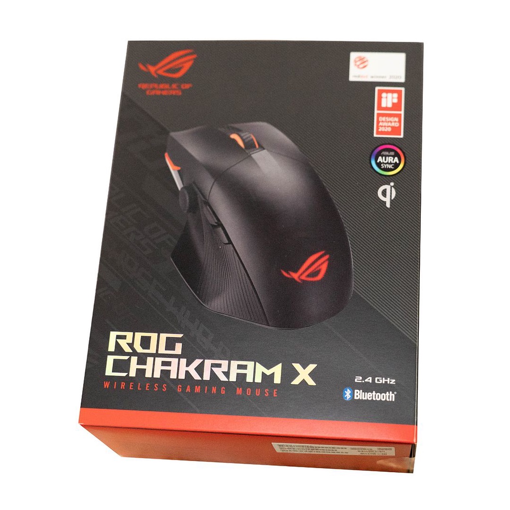 ASUS P708 ROG Chakram X Wireless RGB Gaming Mouse (2.4 GHz/ Bluetooth ...