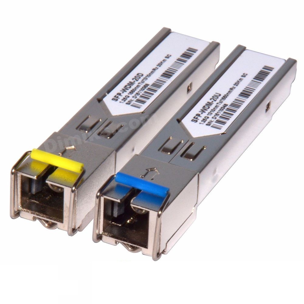 SFP single mode SC 20 KM 1.25G A+B (คู่) | Shopee Thailand