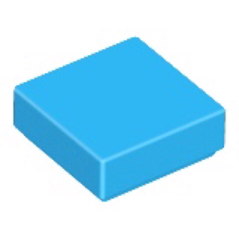 Lego part (ชิ้นส่วนเลโก้) No.3070b Tile 1 x 1 with Groove (3070 ...