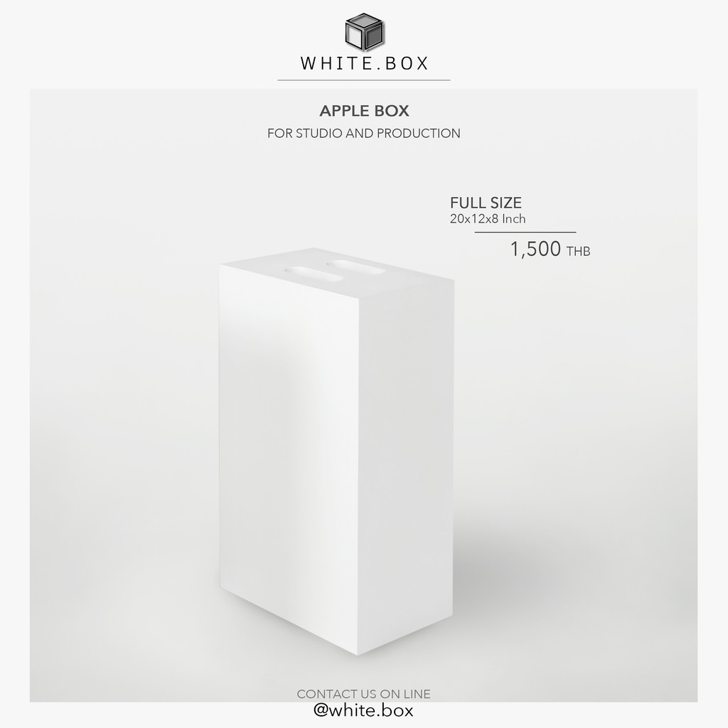 ⏰ Pre - Order // Apple Box Set ( White ) - พร็อพถ่ายภาพ แท่นวางสินค้า ...