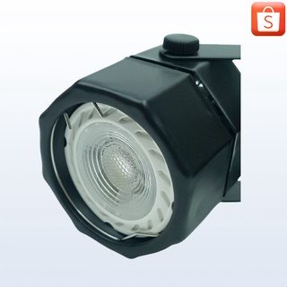 EILON แทรคไลท์หน้าแปดเหลี่ยมพร้อมหลอดขั้ว GU5.3 ปรับได้ 3 แสง ขนาด 5W รุ่น YZG49-AR-3065 LED ...