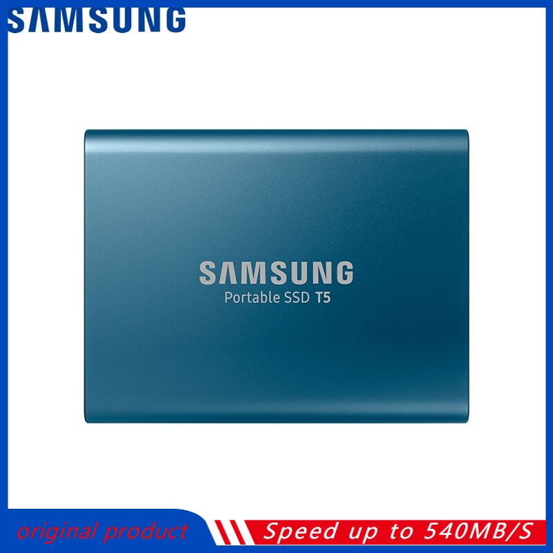 SAMSUNG External SSD USB3.1 T5 USB3.0 2TB 1TB 500GB 250G Hard Drive ...
