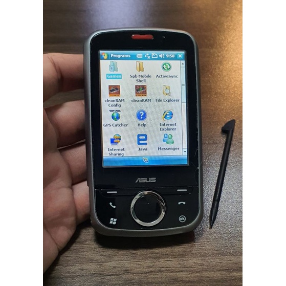 Asus P320(Windows Mobile) PDA Phone ใช้งานปกติ โทรออก/รับสาย ทัชได้ทุก ...