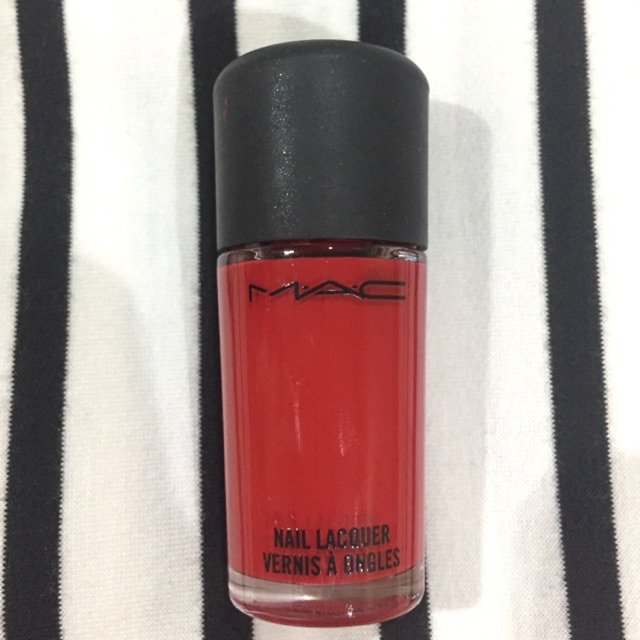 ยาทาเล็บ Mac สีflaming rose | Shopee Thailand