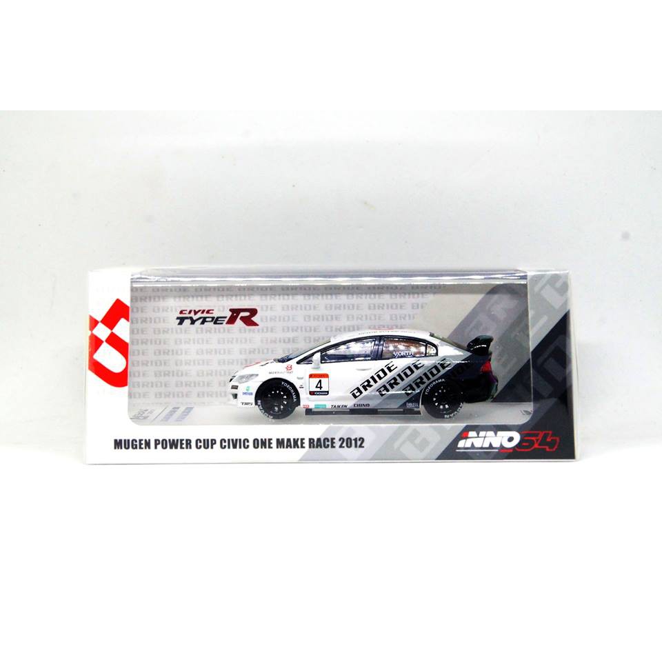 INNO64 - 1:64 Honda Civic FD2 Type R Mugen Power Cup Civic One Make Race 2012 "Bride" | Shopee ...