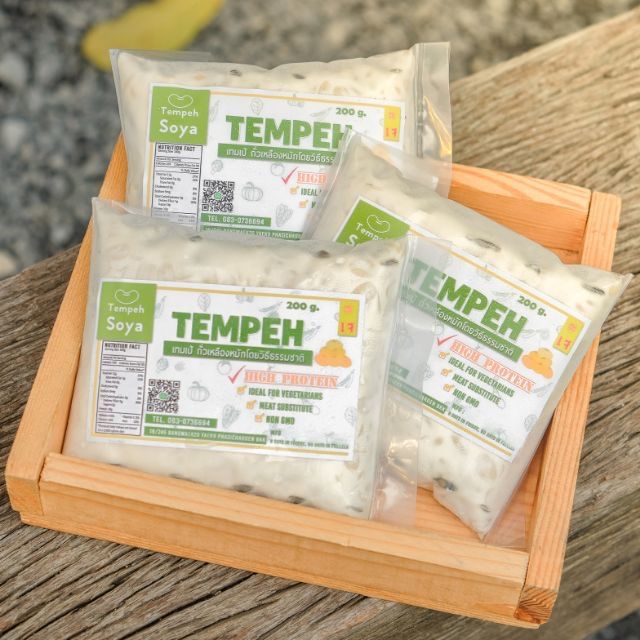 เทมเป้ Tempeh Soya 200g | Shopee Thailand