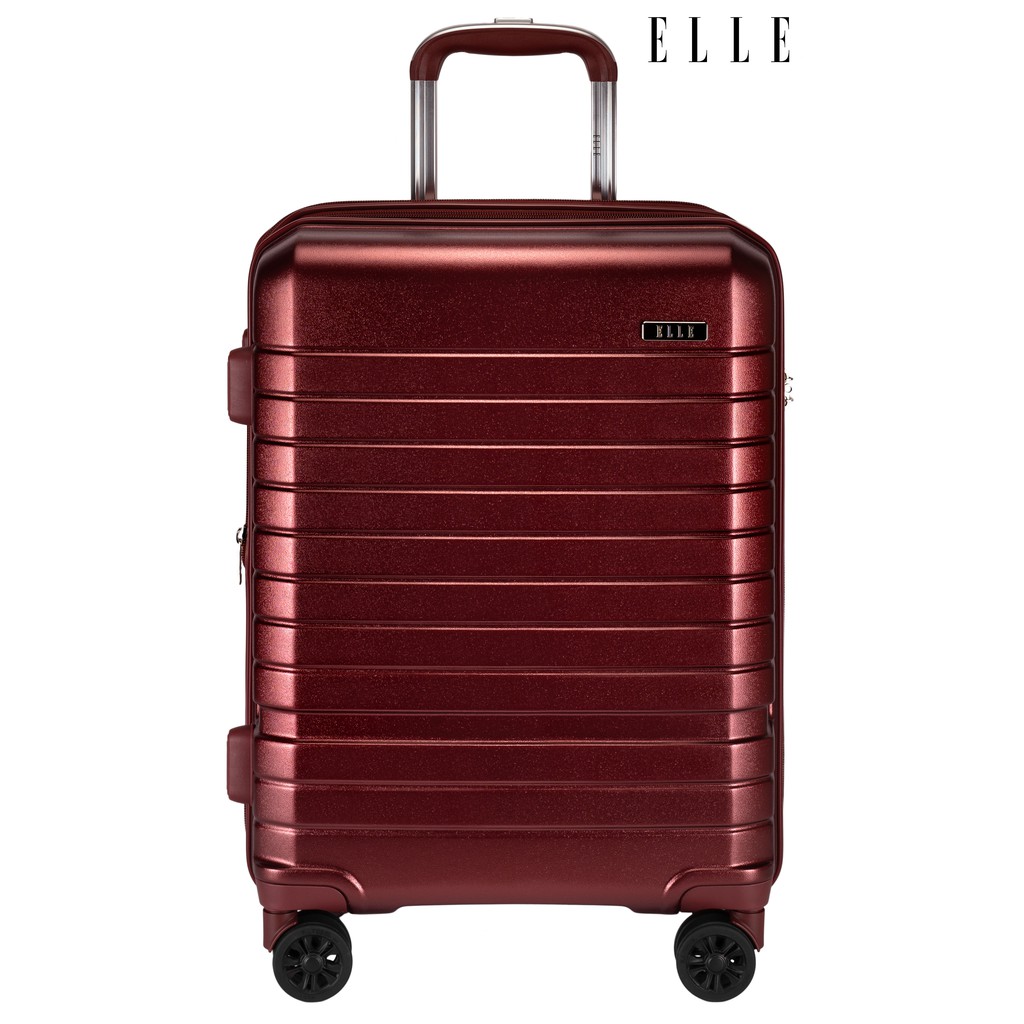 ELLE Travel Uniform Collection. 100% Polycarbonate PC, Carry On, Cabin ...