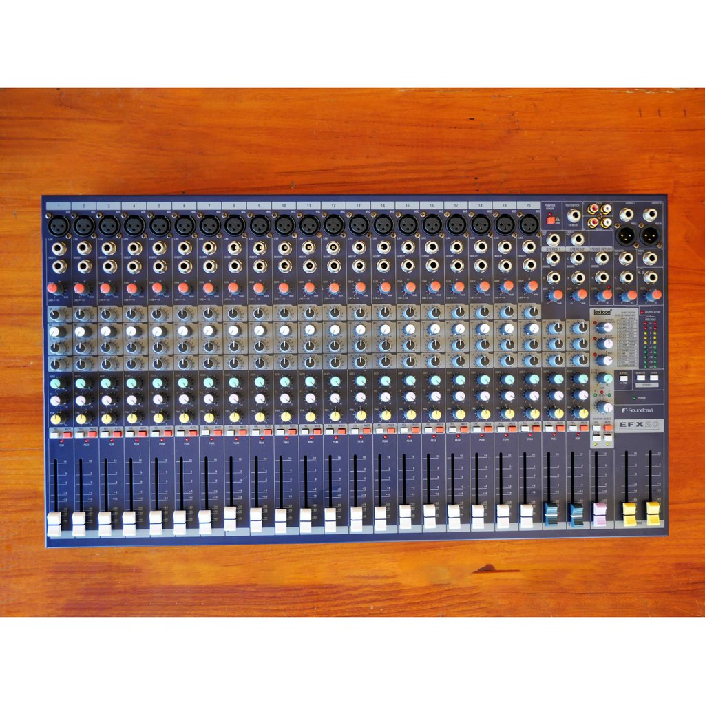 มิกซ์เซอร์ 20 ช่อง SOUNDCRAFT EFX 20 - EFFECT | Shopee Thailand