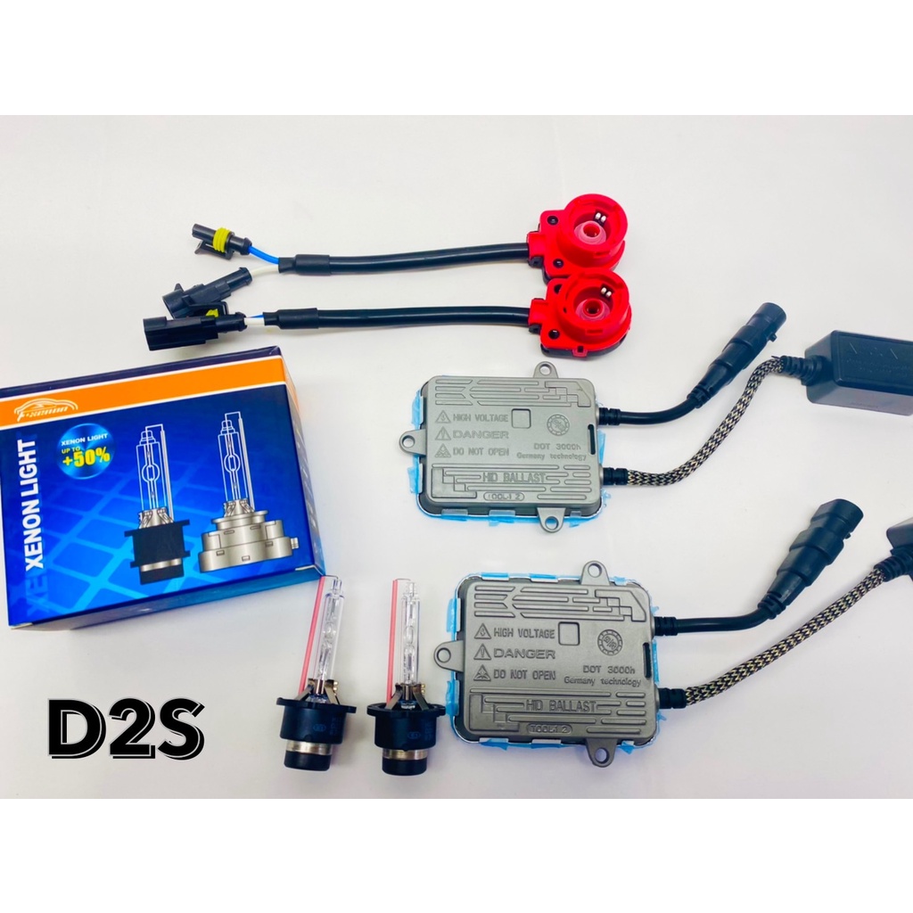 ez_autoชุดหลอดไฟหน้ารถยนต์D2S XENON HID 55W หลอดไฟ+บัลลาสต์+ซ็อกเก็ต ...