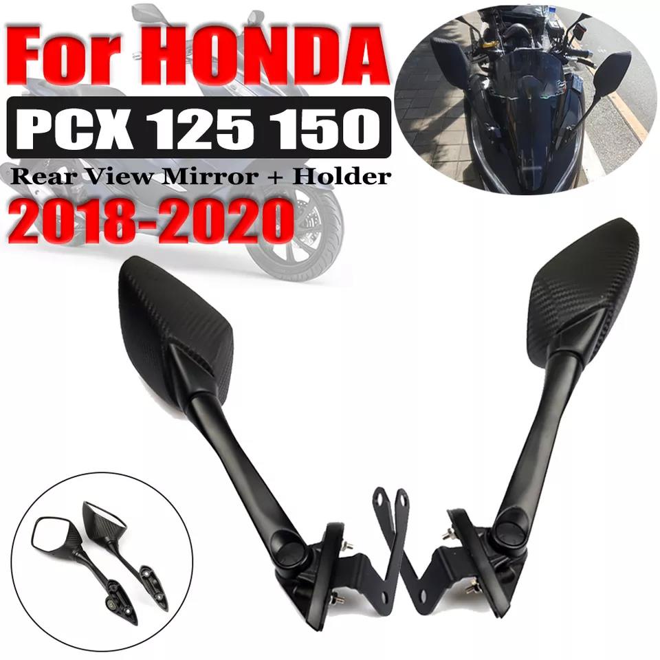 Motorcycle PCX 125 Rear View Mirror Front Stand Holder Bracket ...