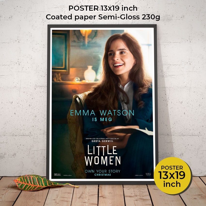 Little Woman Poster (2019) โปสเตอร์ภาพยนต์ สี่ดรุณี by Greta Gerwig ...