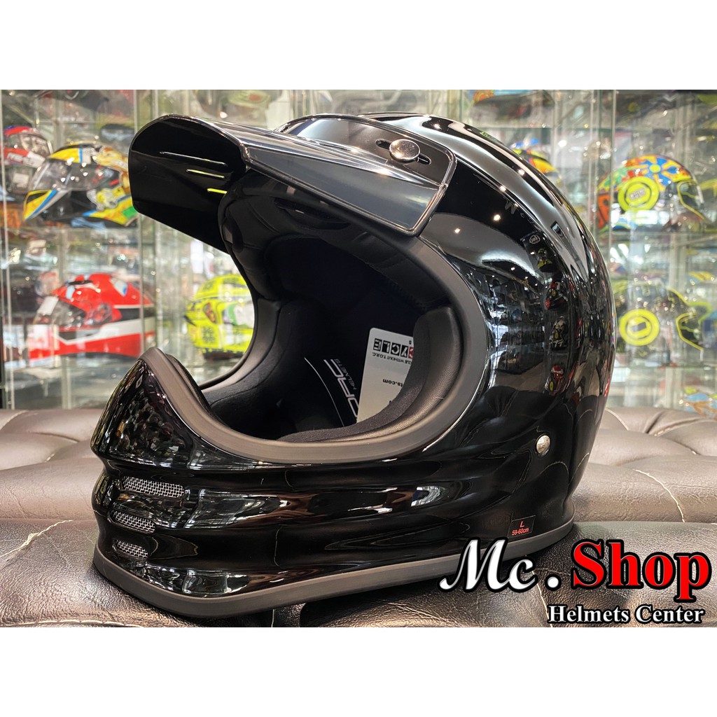 หมวกกันน็อค TORC T-3 BLACK GLOSS | Shopee Thailand