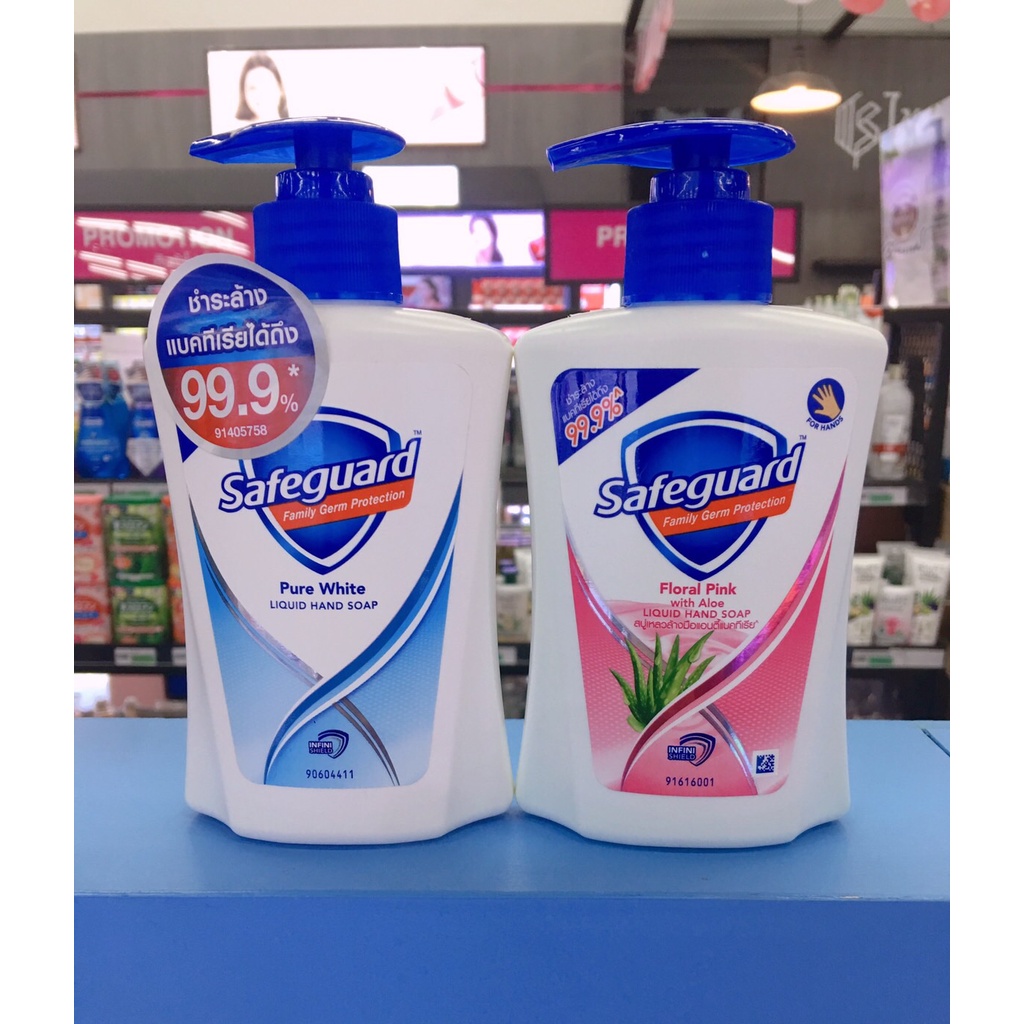 Safeguard Family Germ Protection Liquid Hand Soap(225 ml.) เซฟการ์ด ลิค ...