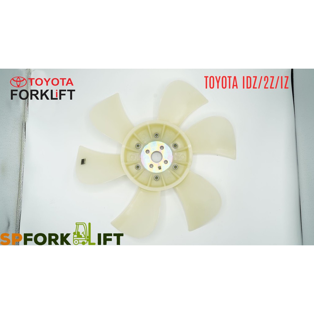 ใบพัดลมเครื่อง FORKLIFT TOYOTA 1z 1dz 2z 3z 4y /komatsu 4d94e 4d98e ...