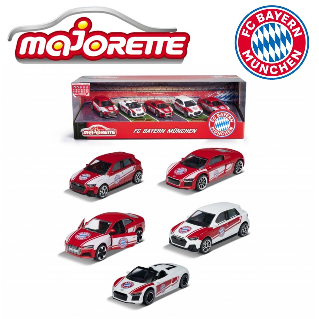 รถ มาจอเร็ต majorette model car Bayern Munich gift pack ไบเอิร์นมิวนิก ...