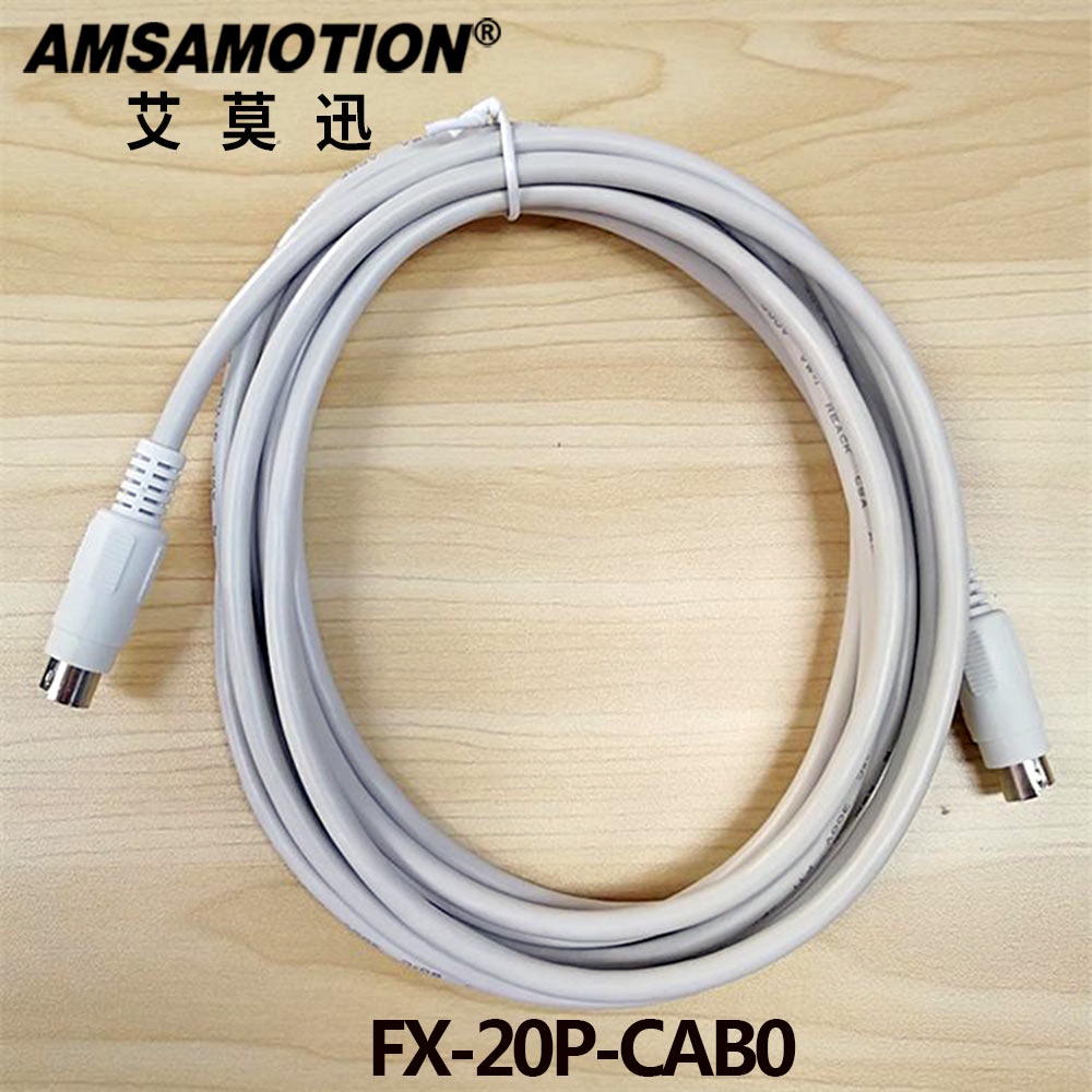 Yth YY FX-20P-CAB0 สายเคเบิ้ลโปรแกรมมิ่ง HPP เป็น Mitsubish FX0 FX2N FX1N Series FX20PCAB0 ...