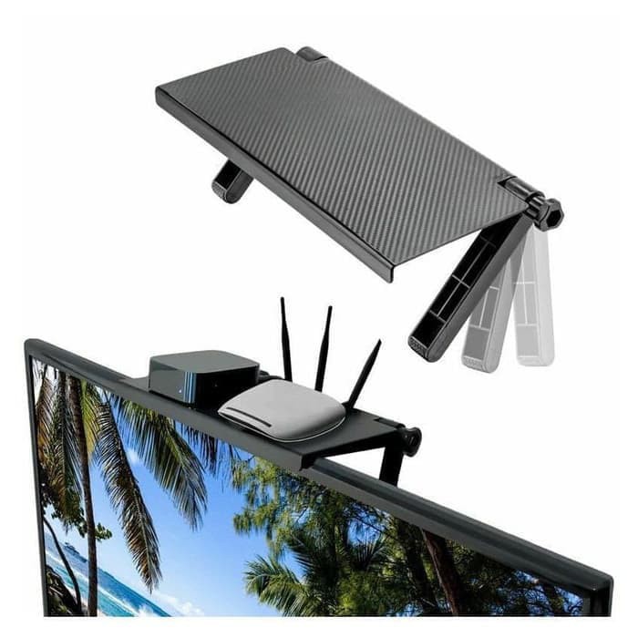 Wifi RECIEVER BRACKET RACK PARABOLA ANTENNA ON TV LED SLIM/SCREEN TOP ...