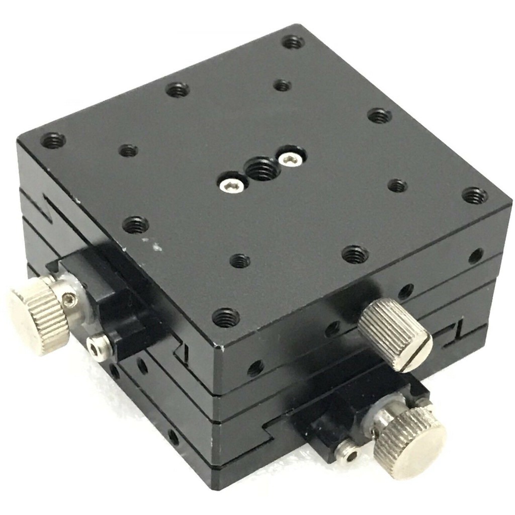 Linear Stage Positioner, Manual Stage, XY Axis,Travel ±10mm, Size ...