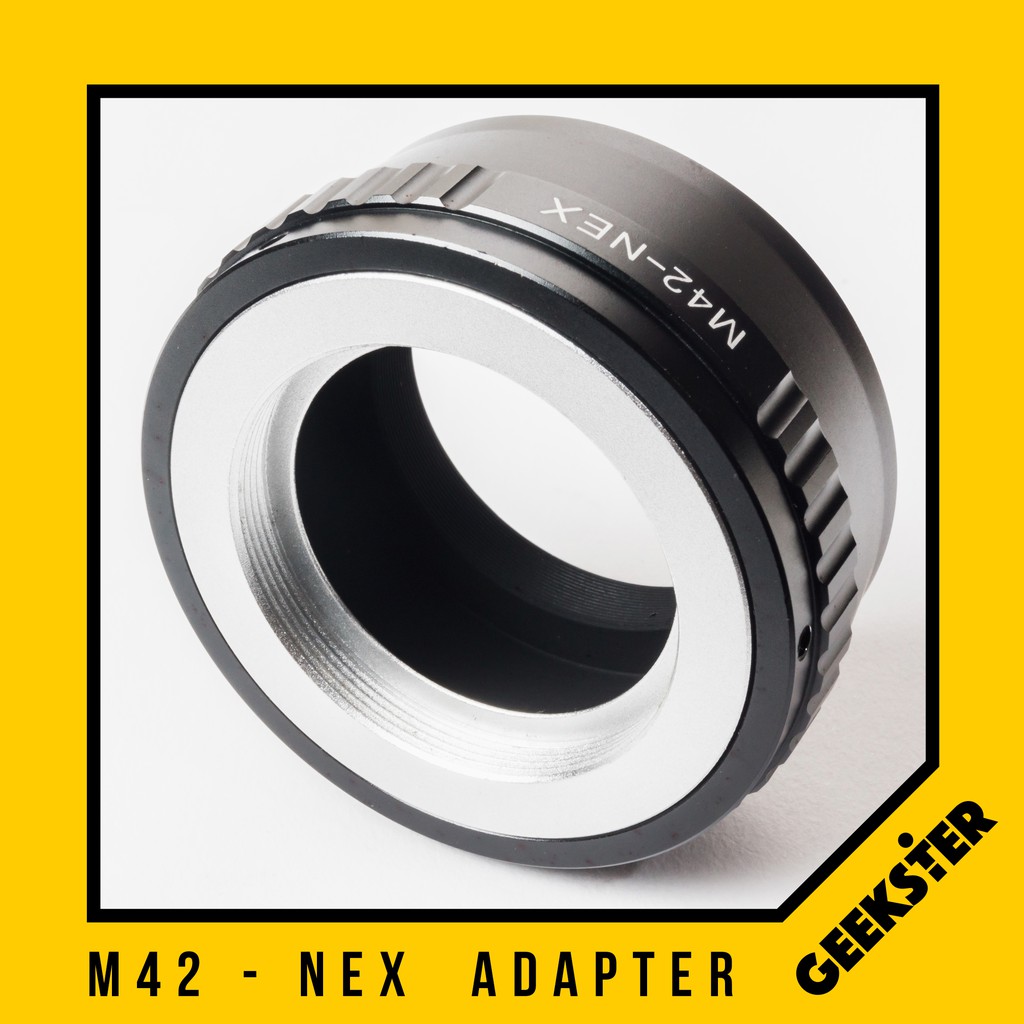 เมาท์แปลง M42-NEX ( M42 - SONY E / FE Adapter / M 42 โซนี่ Lens Adapter ...
