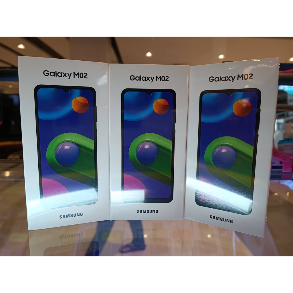 Samsung Galaxy M02 แรม2 รอม32 มือ 1 ประกันศูนย์ไทย 1 ปี | Shopee Thailand