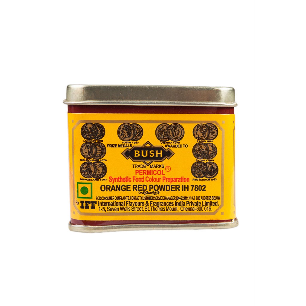 Bush Orange Red Powder (Color) 100g บุชออเรนจ์ผงสีแดง (สี) | Shopee ...