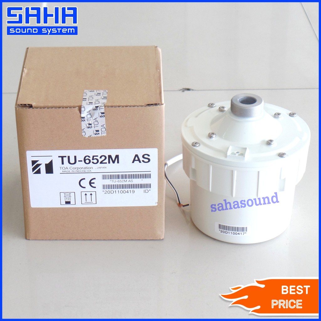 TOA TU-652M AS ยูนิตฮอร์น ไดร์เวอร์ลำโพงฮอร์น Driver Unit Horn Driver ...