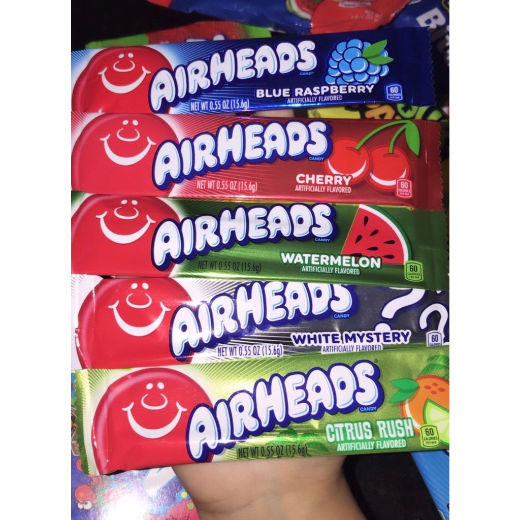 Airheads Candy Bars - 15.6g ขนม usa | Shopee Thailand