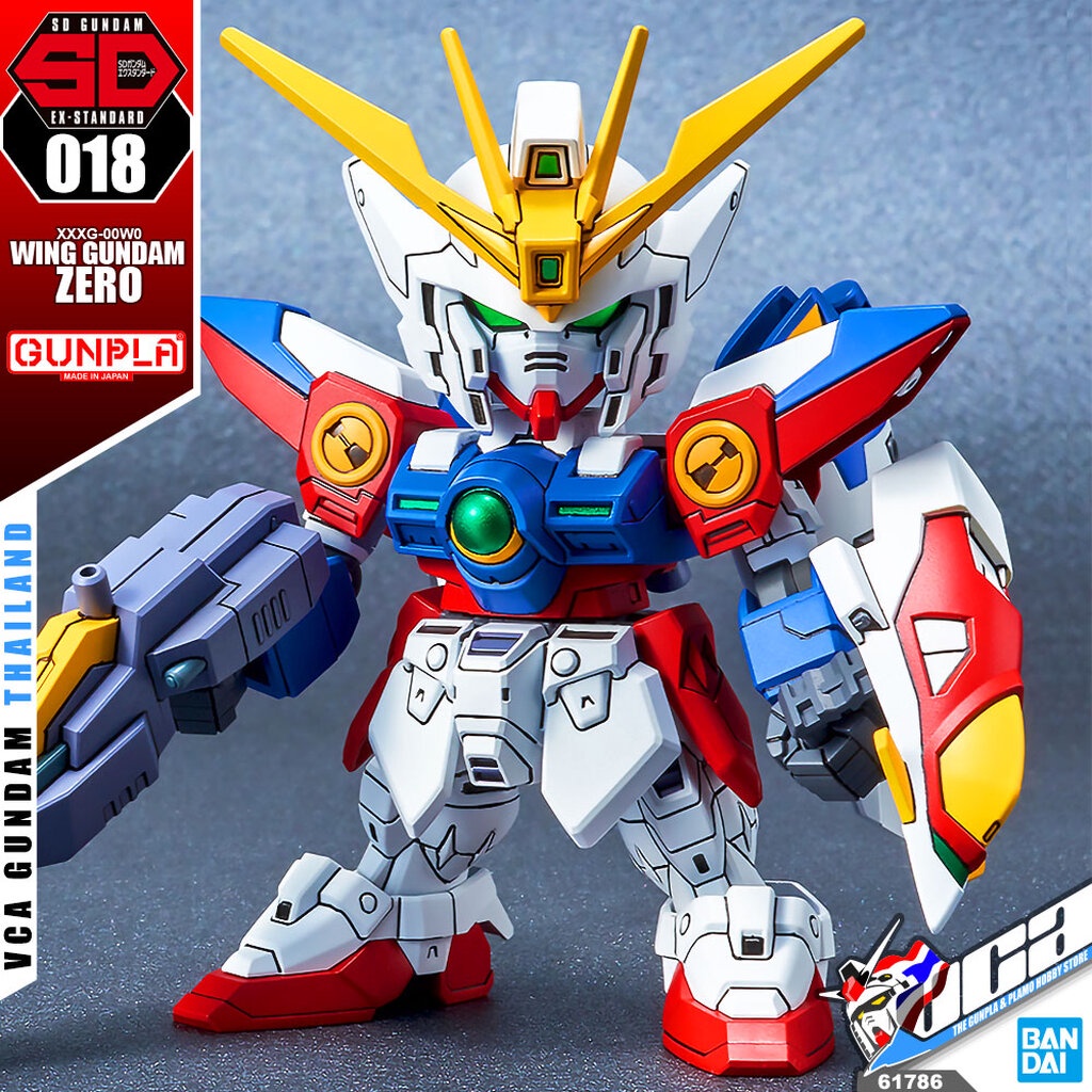 VCA 💥 BANDAI GUNPLA SD EX-STANDARD SDEX WING GUNDAM ZERO ประกอบ หุ่นยนต์ โมเดล กันดั้ม กันพลา ...