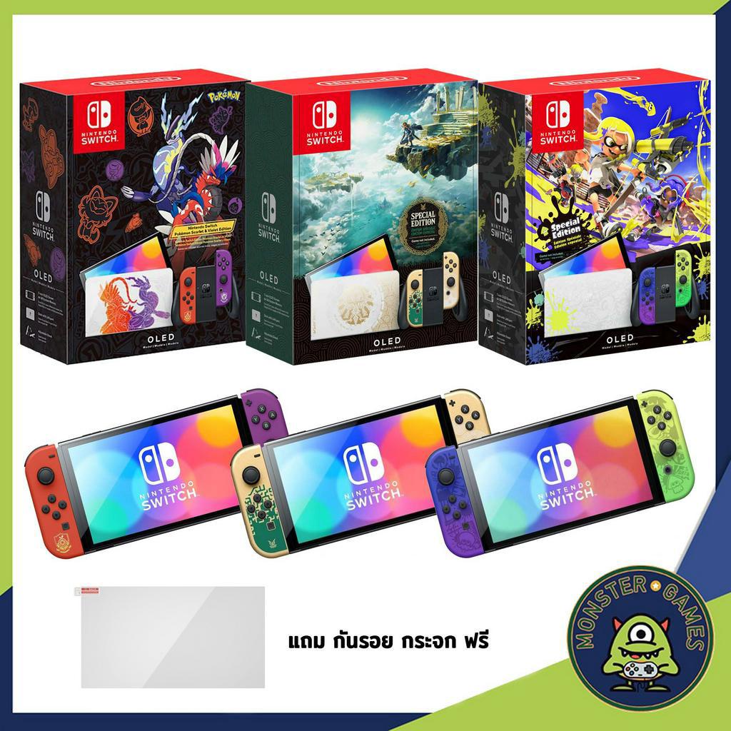 เครื่อง Nintendo Switch OLED Splatoon 3 / Pokemon / Zelda Edition ...