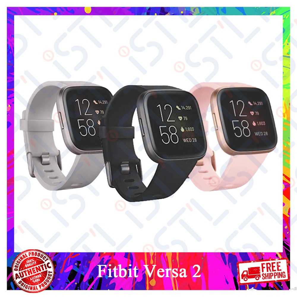 Fitbit Versa 2 Health & Fitness Smartwatch | Shopee Thailand