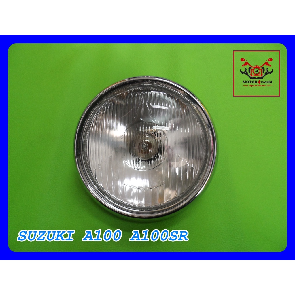 SUZUKI A100 A100SR - HEADLIGHT HEADLAMP SET // ไฟหน้า โคมไฟหน้า จานฉาย ...