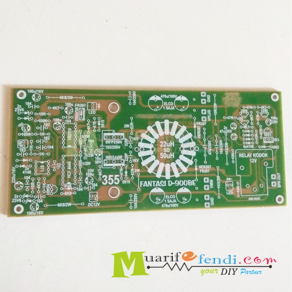 เครื่องขยายเสียง Pcb Class D D900 V.3 Fantasy protector 355M | Shopee ...