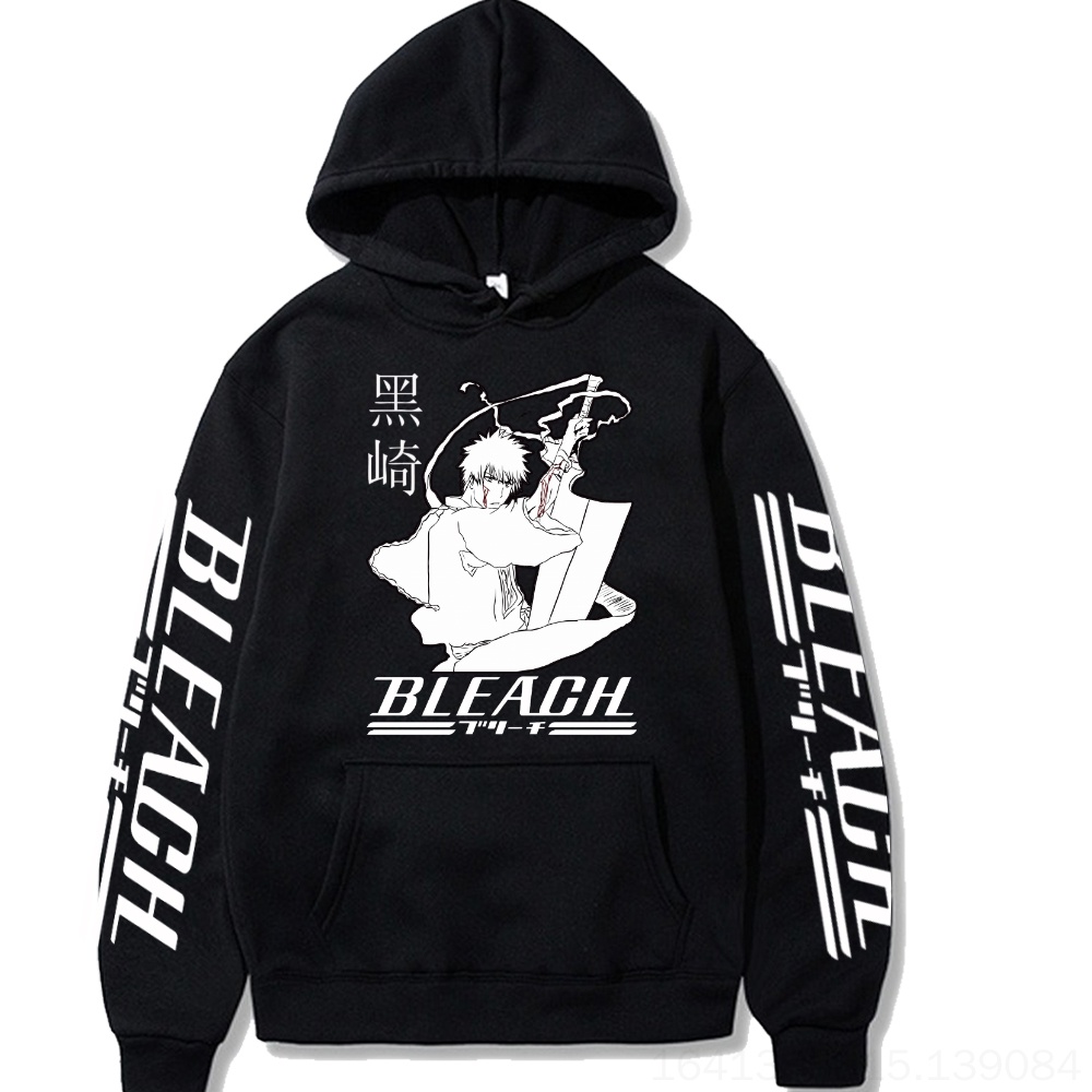 เสื้อกันหนาว แขนยาว มีฮู้ด ลายการ์ตูนอนิเมะ แบบสวมหัว Shopee Thailand