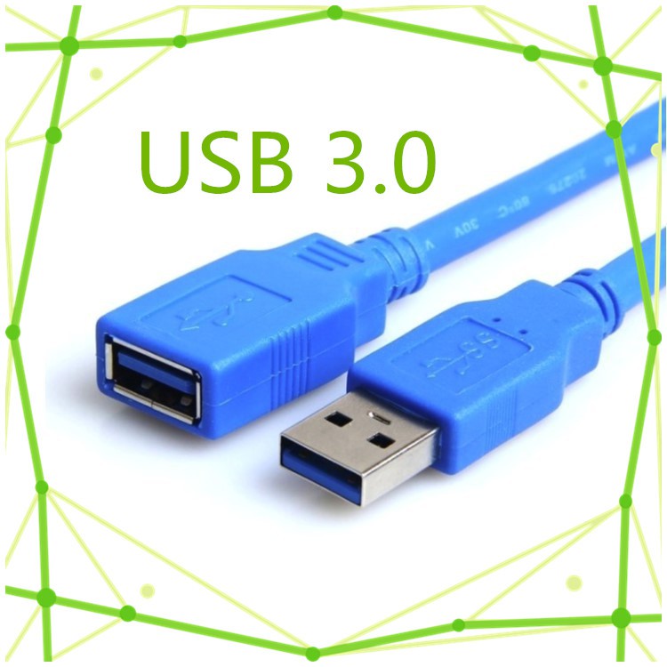 USB Cable V3.0 M/F สาย usb 3.0 ต่อให้ยาวขึ้น (BLUE) | Shopee Thailand
